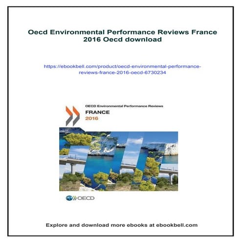 Oecd Environmental Performance Reviews France 2016 Oecd | PDF