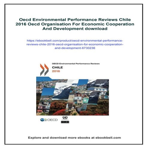 Oecd Environmental Performance Reviews Chile 2016 Oecd Organisation For ...