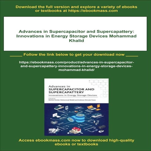 Advances in Supercapacitor and Supercapattery: Innovations in Energy ...