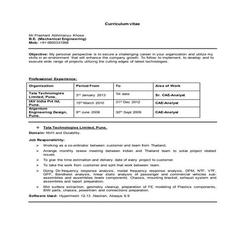 Prashant_Khose_Resume | DOCX