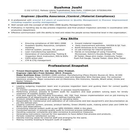 cv2 | DOC | Manufacturing Industry | Industries