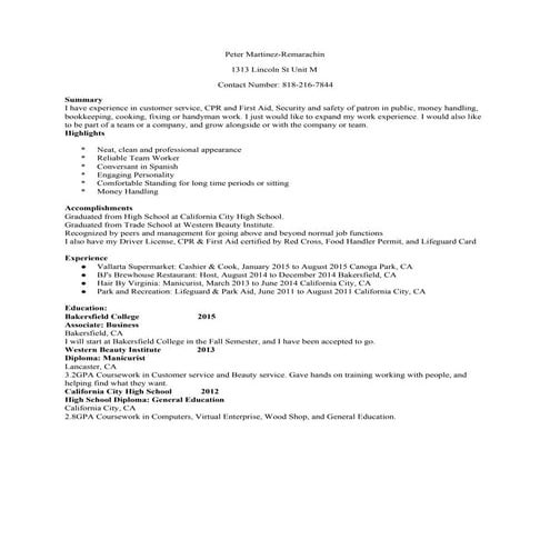 Jody Resume | DOCX