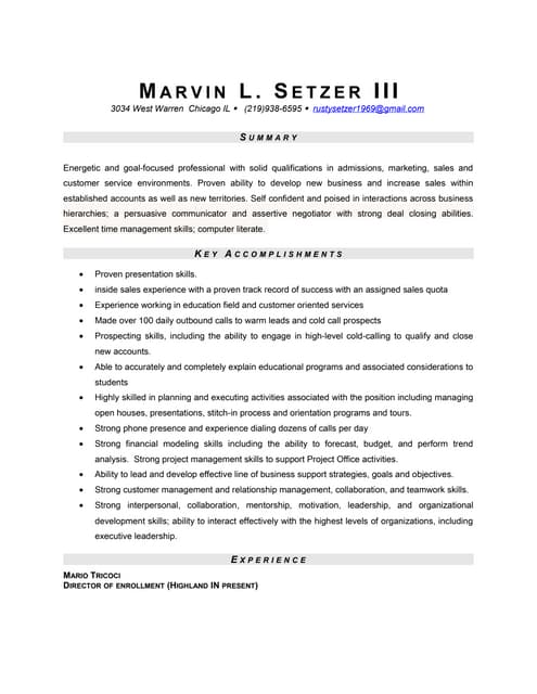 Final resume | DOCX