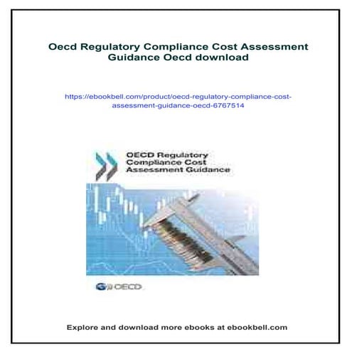 Oecd Regulatory Compliance Cost Assessment Guidance Oecd | PDF