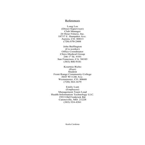 References | DOC | Business | Business and Finance