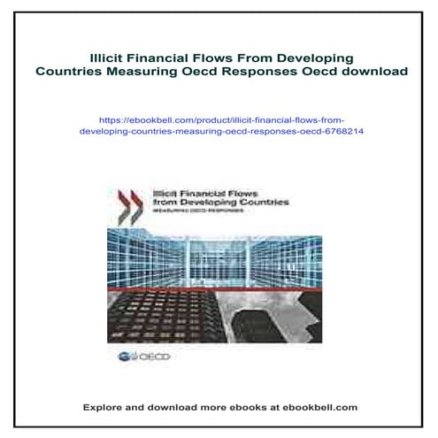 Illicit Financial Flows From Developing Countries Measuring Oecd ...
