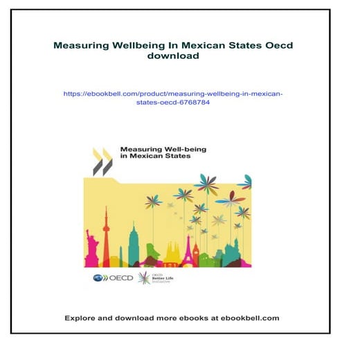 Measuring Wellbeing In Mexican States Oecd | PDF