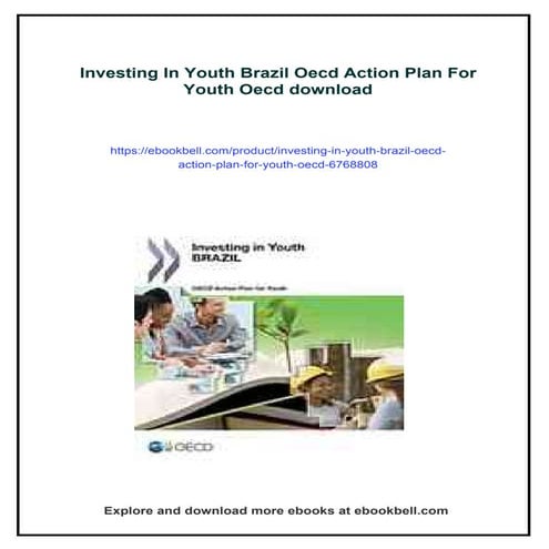 Investing In Youth Brazil Oecd Action Plan For Youth Oecd | PDF