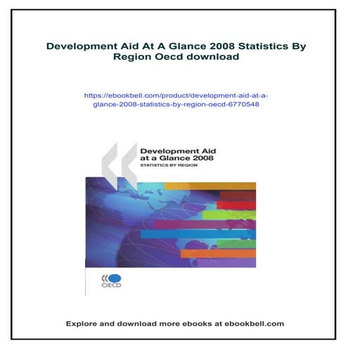 Development Aid At A Glance 2008 Statistics By Region Oecd | PDF
