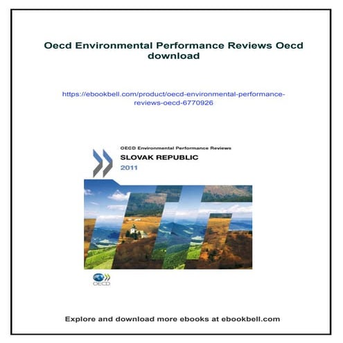 Oecd Environmental Performance Reviews Oecd | PDF
