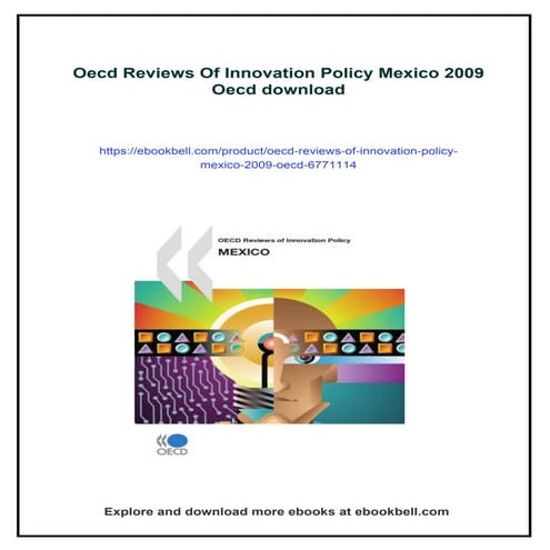 Oecd Reviews Of Innovation Policy Mexico 2009 Oecd | PDF