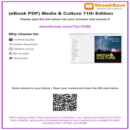 Media & Culture 11th Edition: Exploring Digital Media and Mass ...