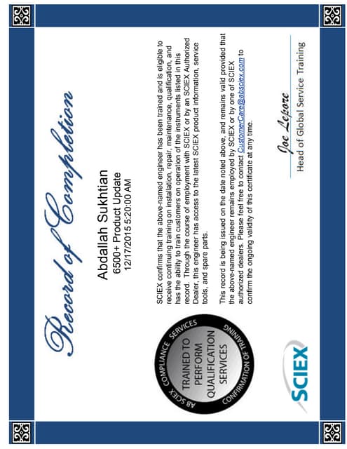 AML Steel Certificate.PDF