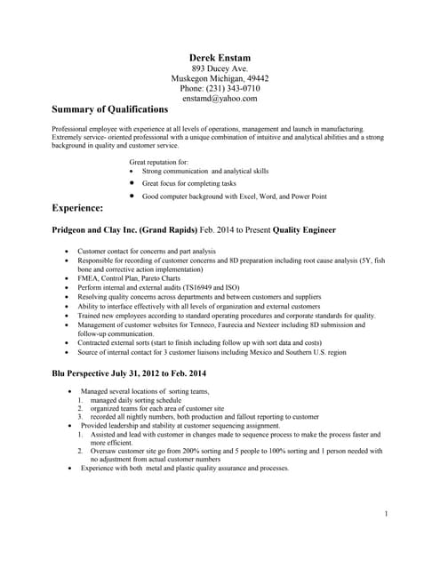 Resume jerry | PDF