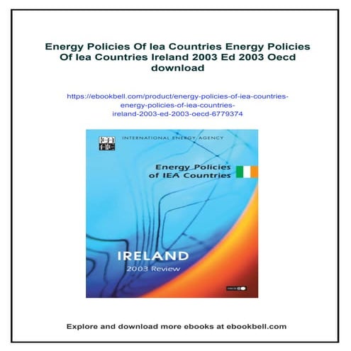 Energy Policies Of Iea Countries Energy Policies Of Iea Countries ...