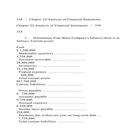 338 Chapter 22Analysis of Financial StatementsChapter 22An.docx