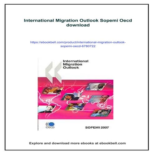 International Migration Outlook Sopemi Oecd | PDF