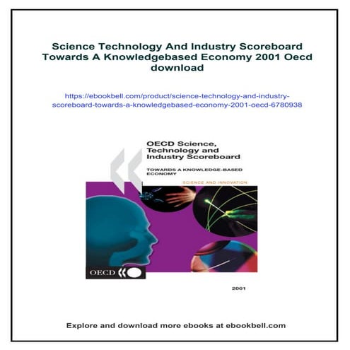 Science Technology And Industry Scoreboard Towards A Knowledgebased Economy 2001 Oecd | PDF
