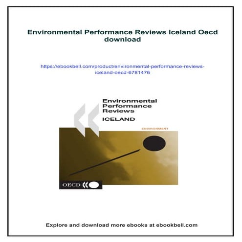 Oecd Environmental Performance Reviews Oecd | PDF