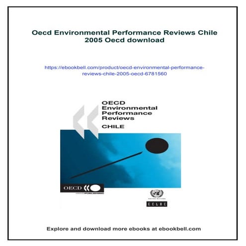 Oecd Environmental Performance Reviews Chile 2005 Oecd | PDF