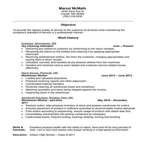 2015 marcell resume | DOC