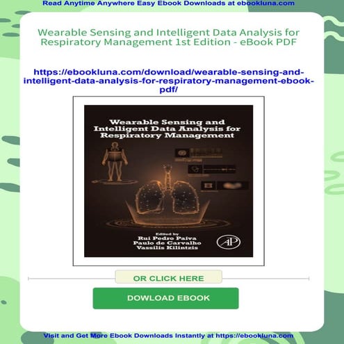 Wearable Sensing and Intelligent Data Analysis for Respiratory Management 1st Edition - eBook ...