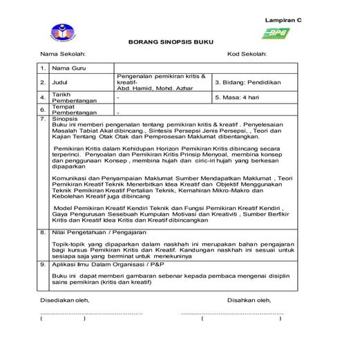 339872720 contoh-sinopsis-buku-untuk-ladap | DOC