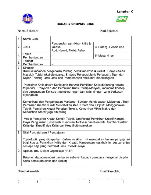 Sinopsis kesihatan mental | DOC