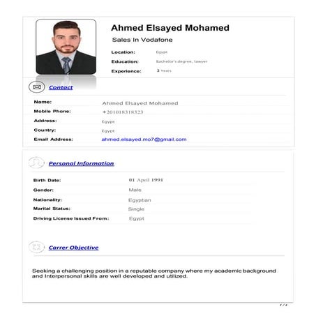 ahmed-Elsayed. English-CV | PDF