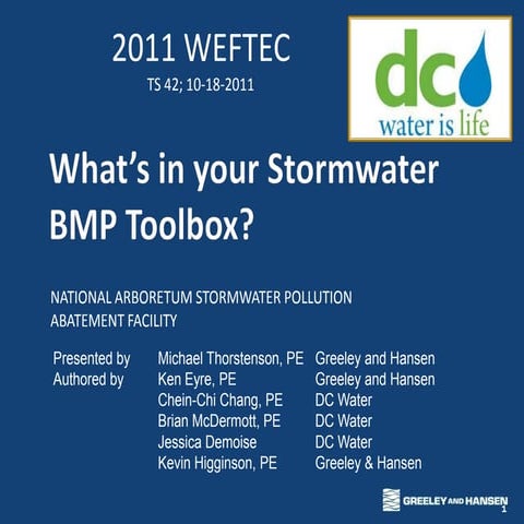 2011 WEFTEC USNA mjt | PPT