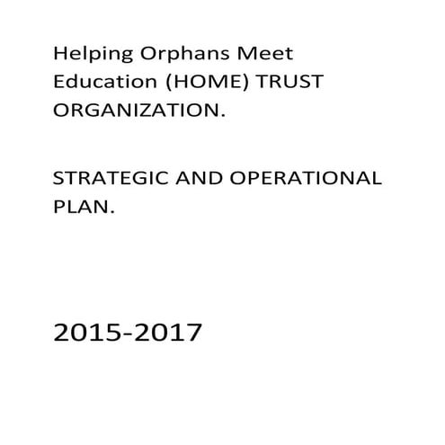 Helping Orphans Meet Education | PDF