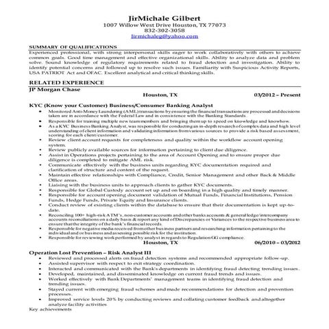JGilbert Resume 2015 | DOCX