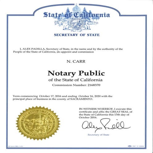 Notary Commission | PDF
