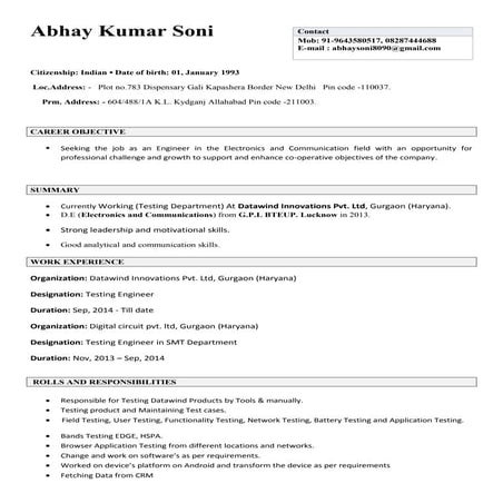 MY CV