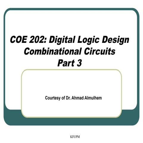 Combinational Circuits Encoders And Decoders Ppt Free Download 8892