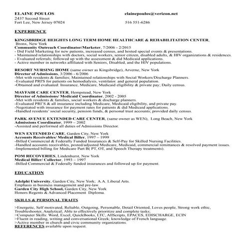 Alana Brisson 2016 Resume | DOCX