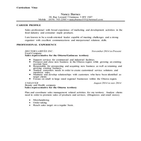 CV Eng - NancyBarnes | DOCX
