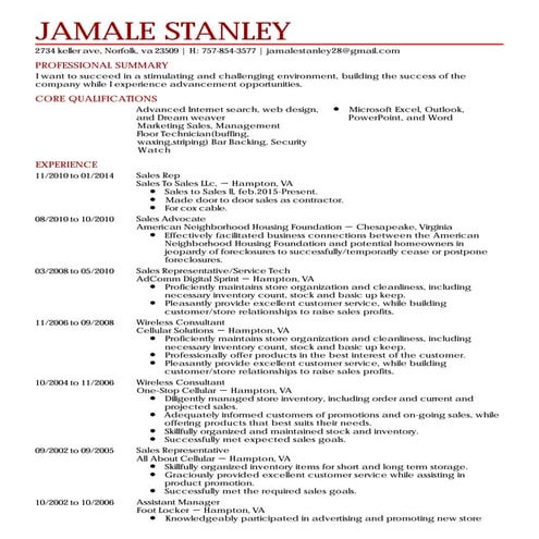 Resume (1) | PDF