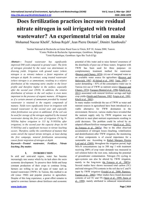High Tunnel Soil Management | PPT
