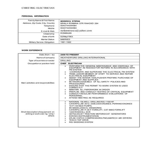 chief electrician (1) (2) | DOC
