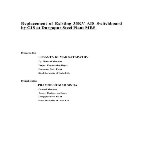 33kV_AIS_to_GIS_Conversion_Project_Report R4.docx