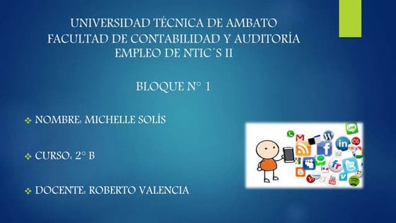 Michelle Solis, Estudiante