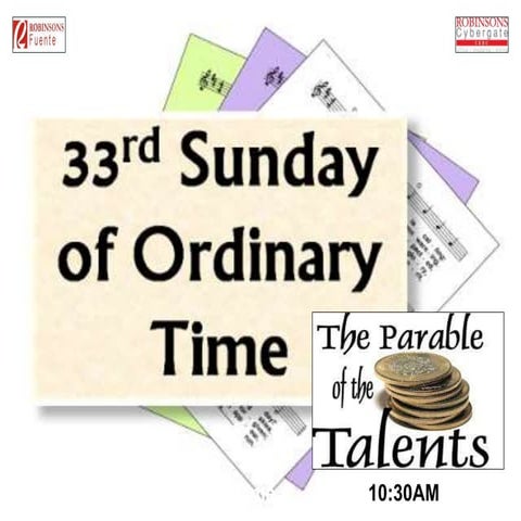 33rd sunday in ordinary time a | PPT
