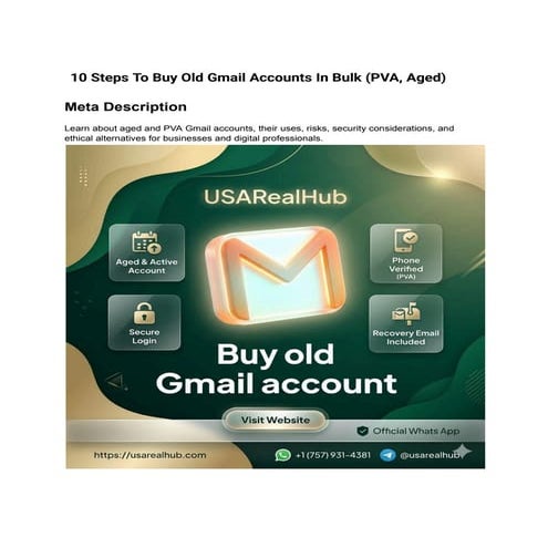 _33 Steps To Buy Old Gmail Accounts In Bulk (PVA, Aged).pdf