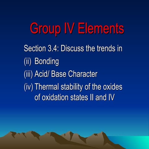 3.4 | PPT | Chemistry | Science