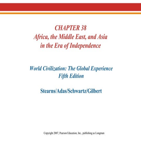 34. Africa, the Middle East, and Asia | PPT