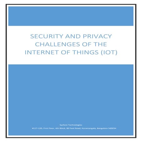 DATA PRIVACY risks with IOT devices in Indian household | PPTX