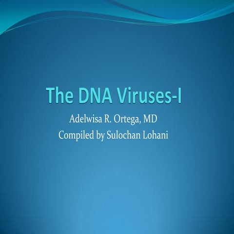 34. the dna viruses i | PDF