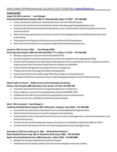 updated resume 2016 | PDF