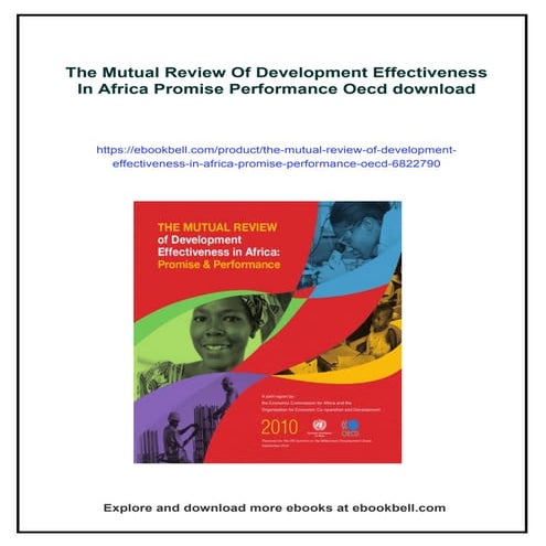 The Mutual Review Of Development Effectiveness In Africa Promise ...